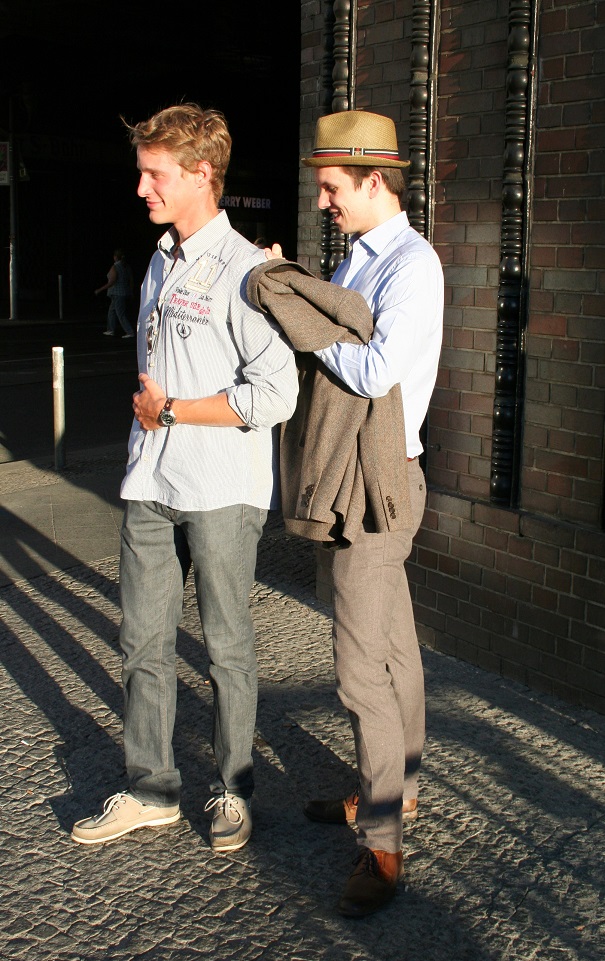 Dominik und Felix, Friedrichstraße | schickaa.com